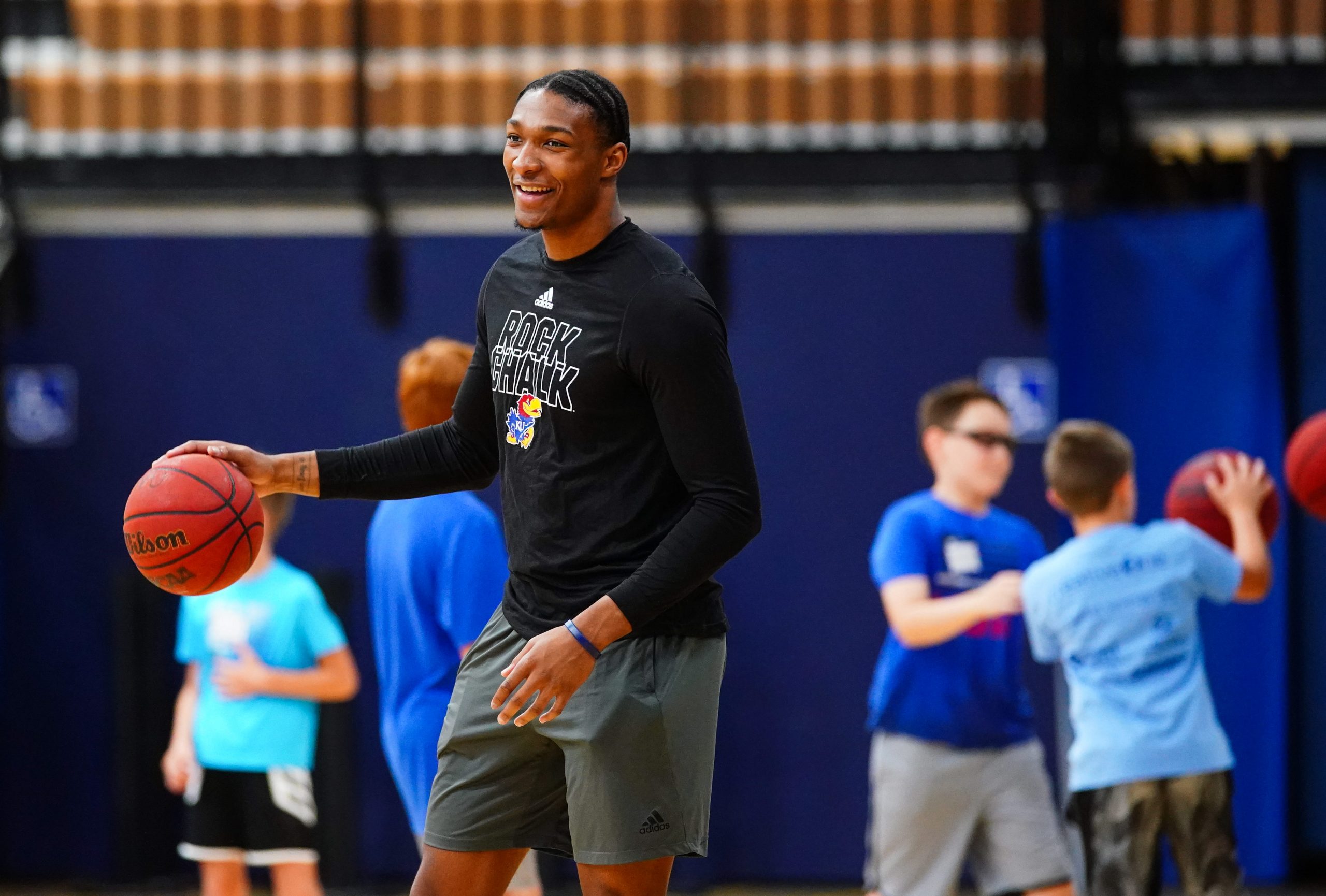 Kansas forward David McCormack finding new ways to make an impact while ...